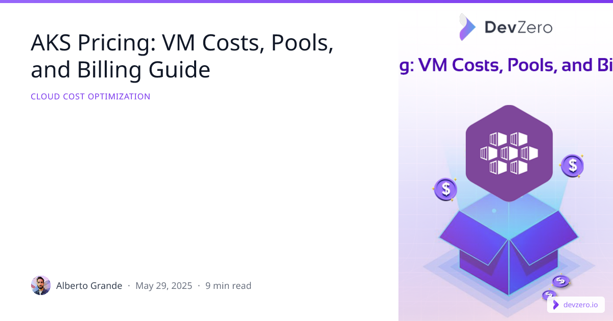 AKS Pricing: VM Costs, Pools, and Billing Guide | DevZero